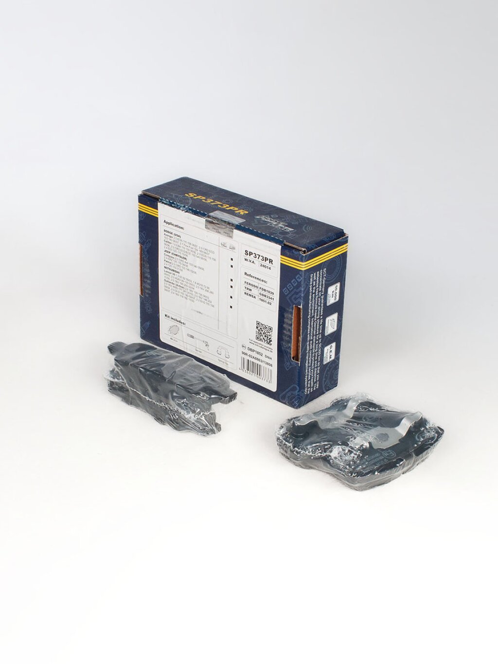 Колодки тормозные дисковые задние SCT Germany SP373