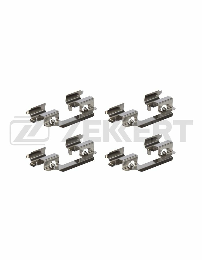 Комплект установочный перед. торм. колодок Renault Logan 07- Megane IV 15- Nissan Micra (K12) 03-