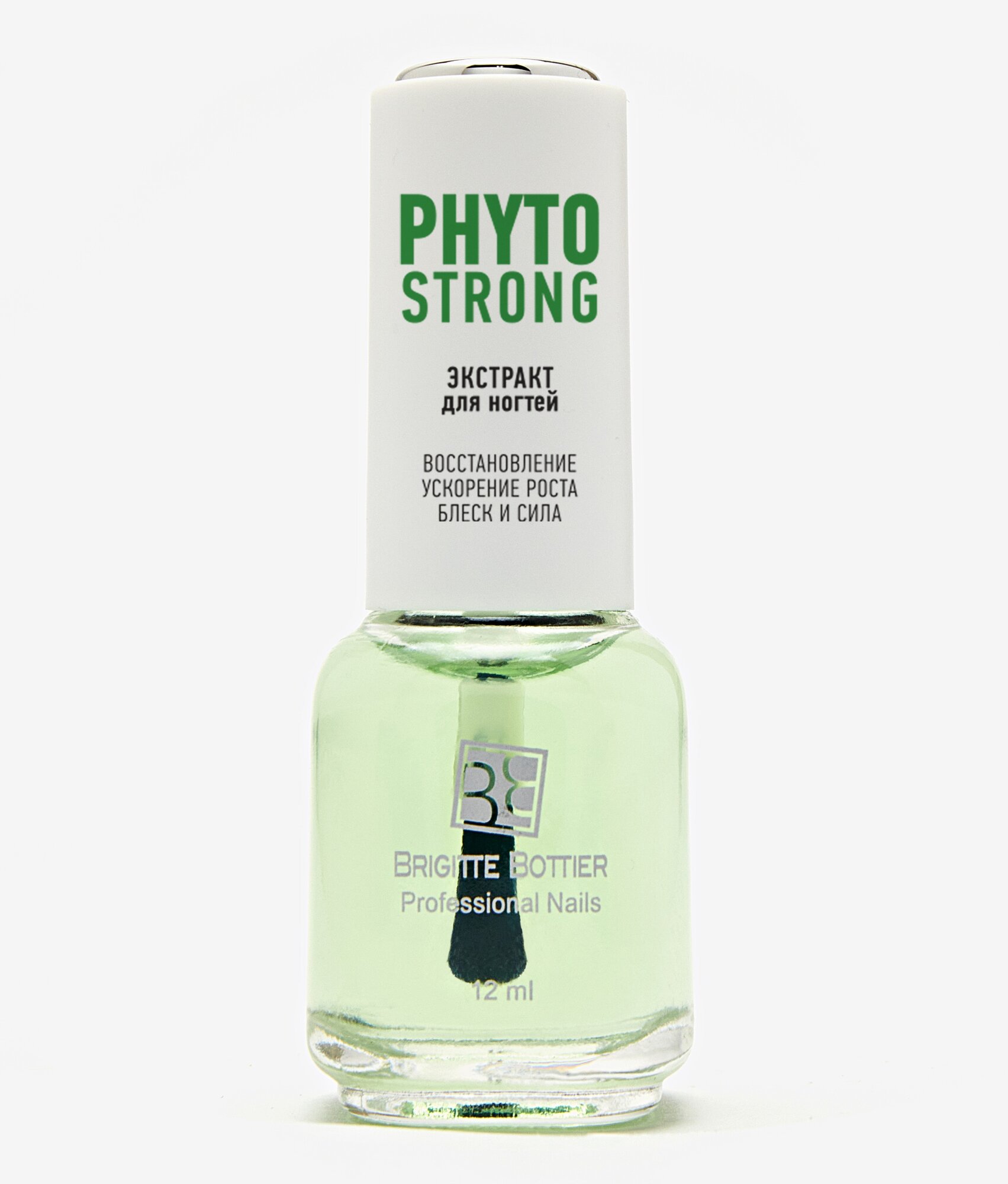Средство для ногтей Brigitte Bottier Phyto Strong, укрепление и рост, 12мл