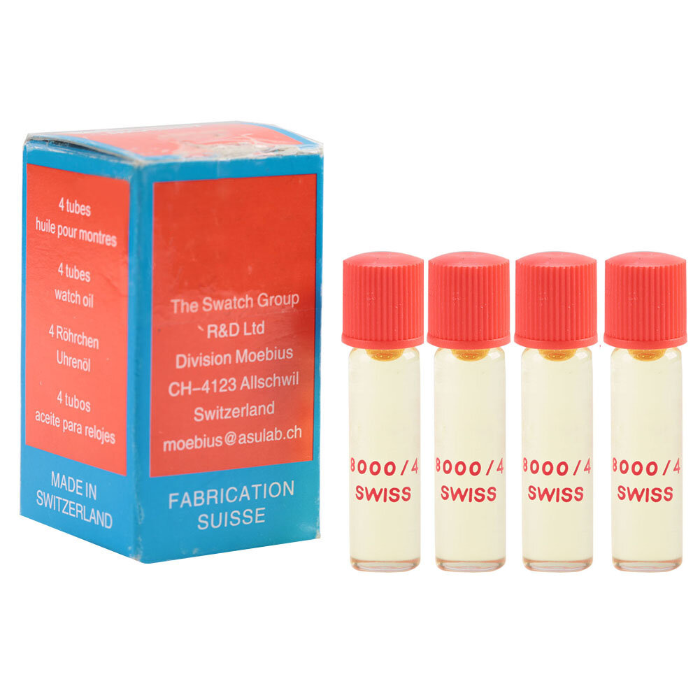 Смазка для наручных часов, карманных часов, 8000/4, 2 мл, средство для ремонта часового масла