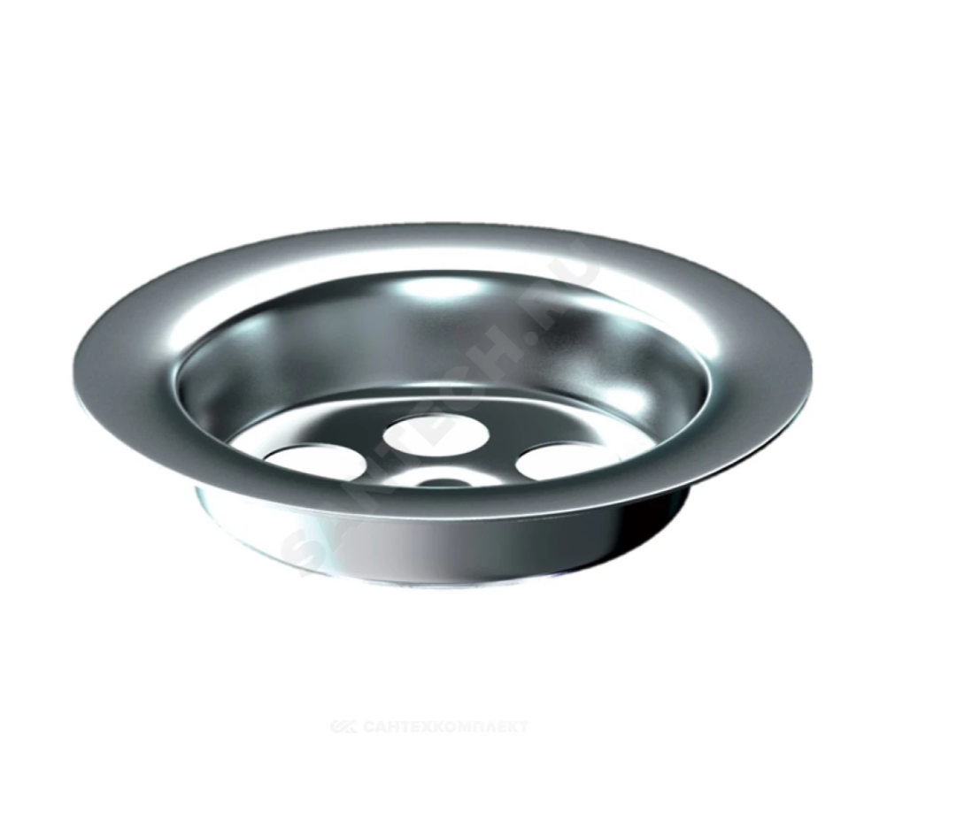 Решетка для выпуска Unicorn E20, нержавеющая сталь, пластик, для раковины