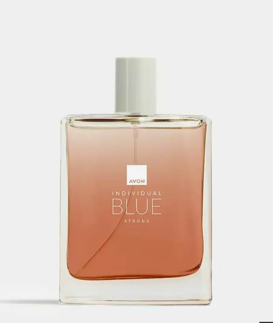 Туалетная вода AVON "Individual Blue Strong", для мужчин, цитрусовая, фужерная, 90мл