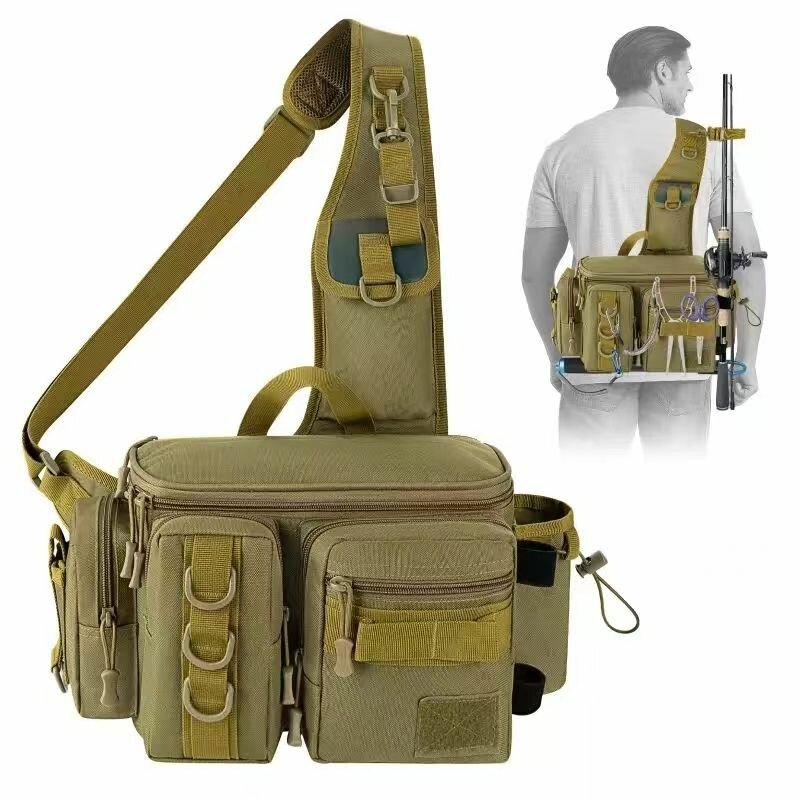 Многофункциональная сумка для рыболовных снастей Водонепроницаемая уличная