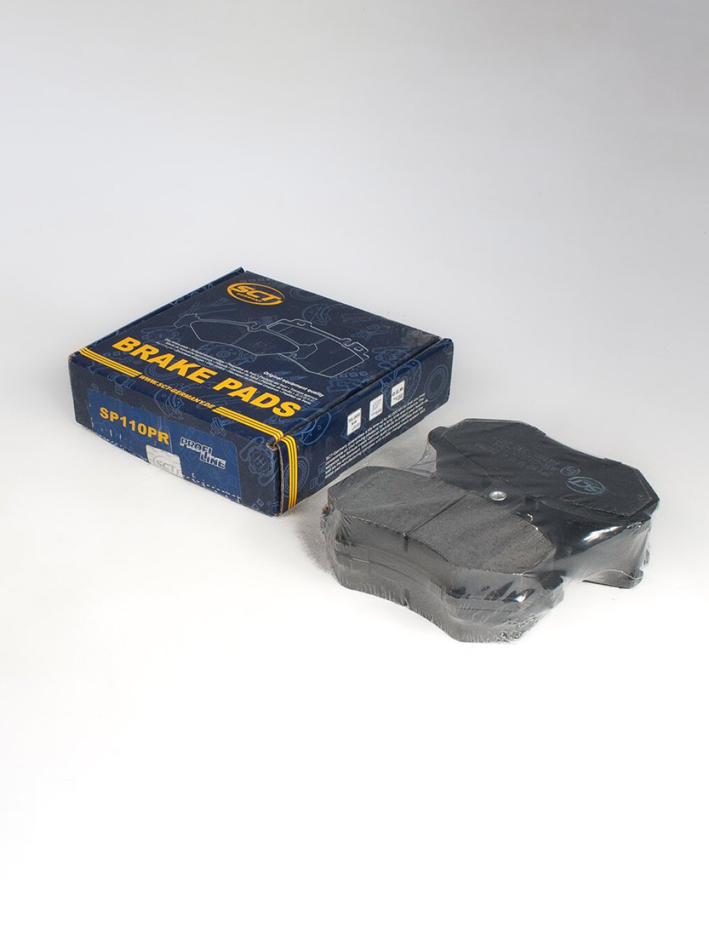 Колодки тормозные дисковые передние SCT Germany SP110