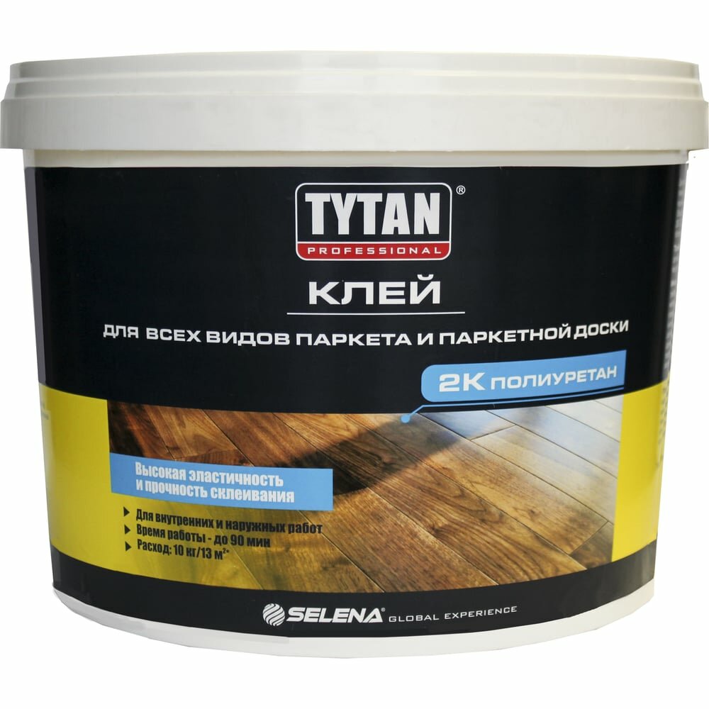 Двухкомпонентный клей для всех видов паркета и паркетной доски Tytan PROFESSIONAL