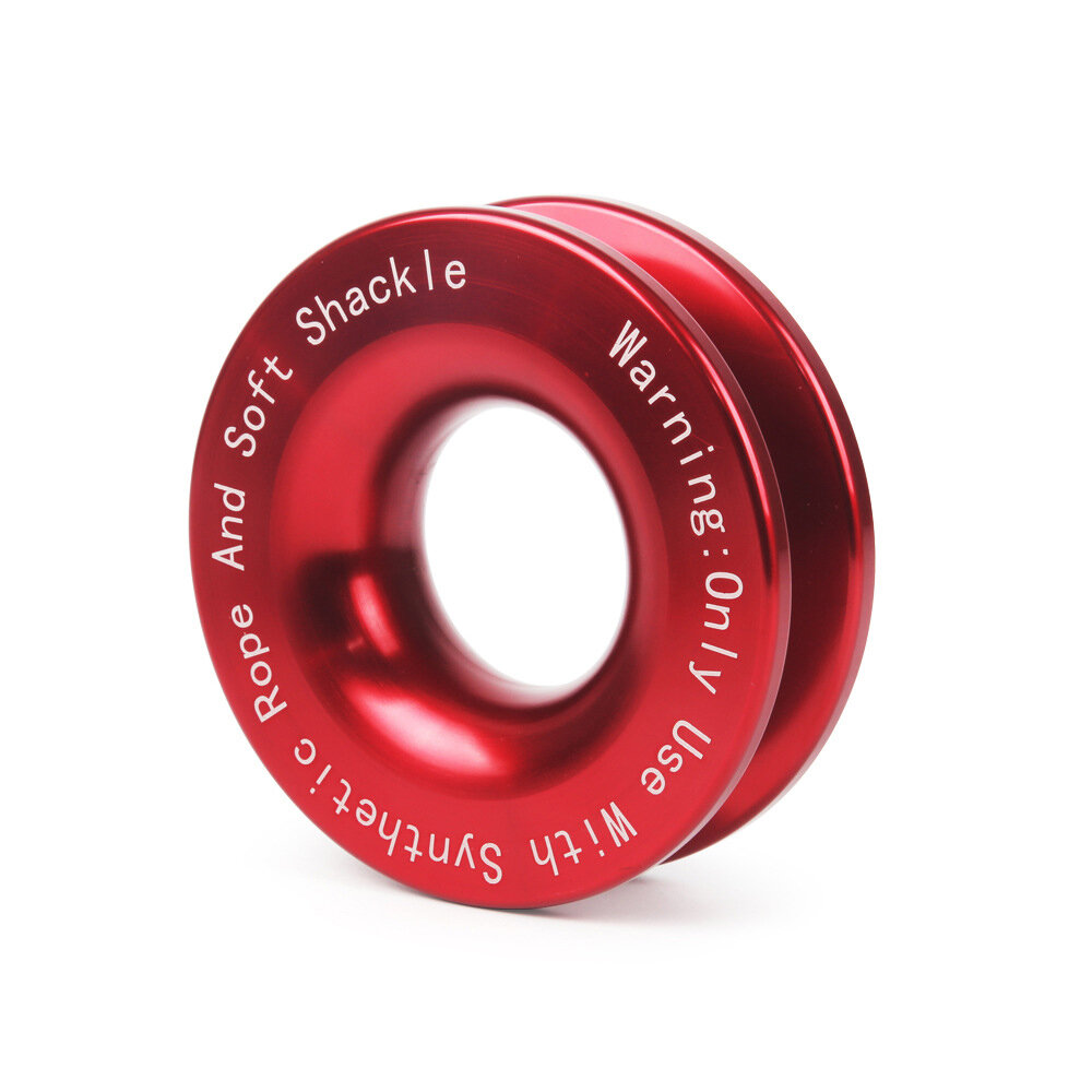 Лебедочные буксировочные кольца с разрывной нагрузкой 41000 фунтов, удерживающий шкив для буксировки прицепа, колесо для квадроцикла, мотовездехода, внедорожника, грузовика.