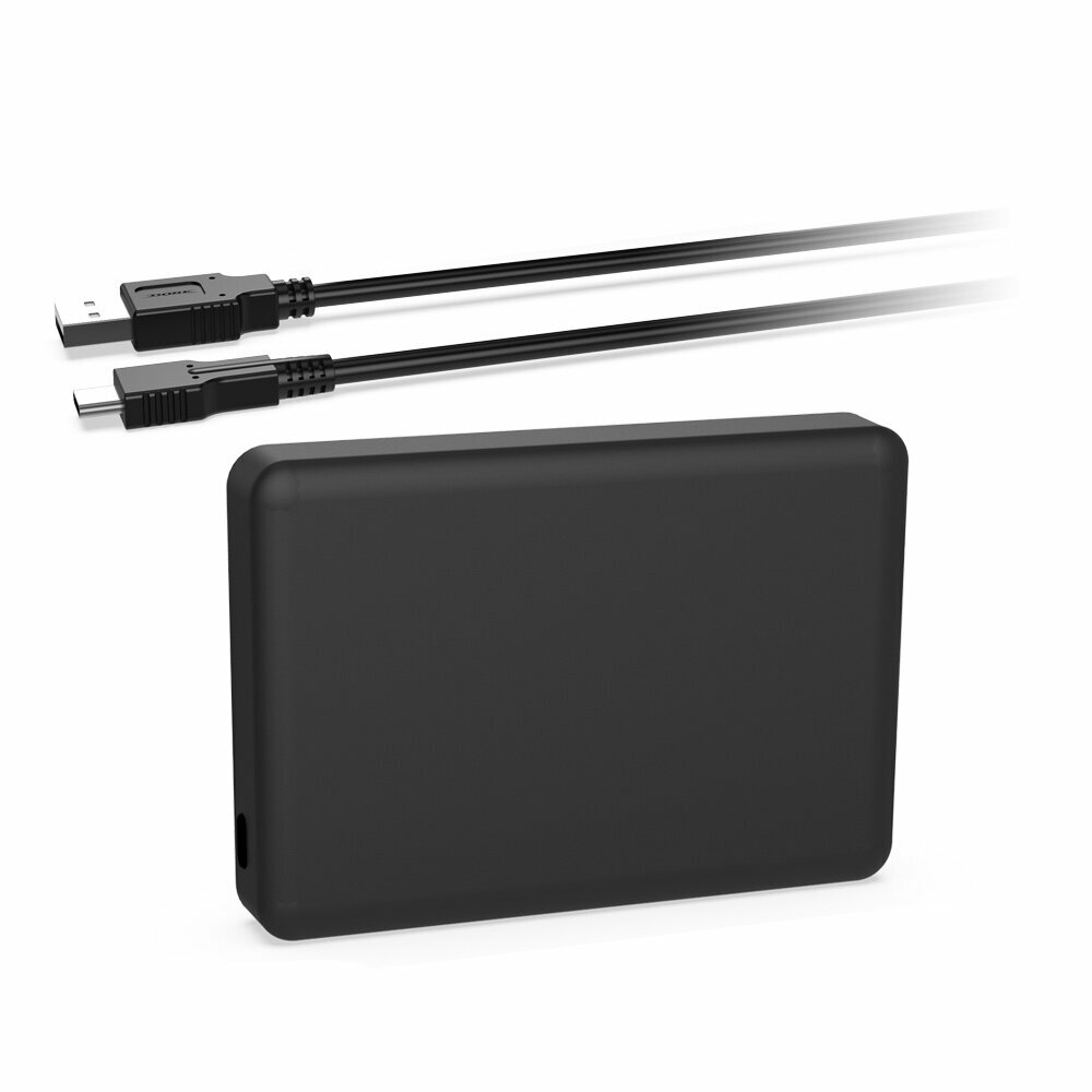 Внешний аккумулятор 5000 мА DOBE + кабель Type-C, черный, TNS-19151C