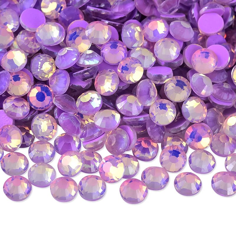 Стразы OLeeya dk.Amethyst Opal SS6-SS30