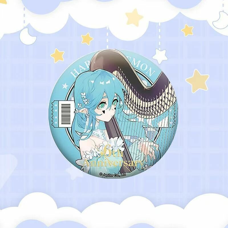 Трансграничный значок "Bump", 6-я годовщина, Kelly A130, толщина 58мм