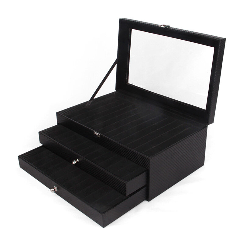 Коробка для перьевых ручек, 36 бит, искусственная кожа