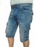 Бриджи RIGGS DENIM, размер 36, синий/серый