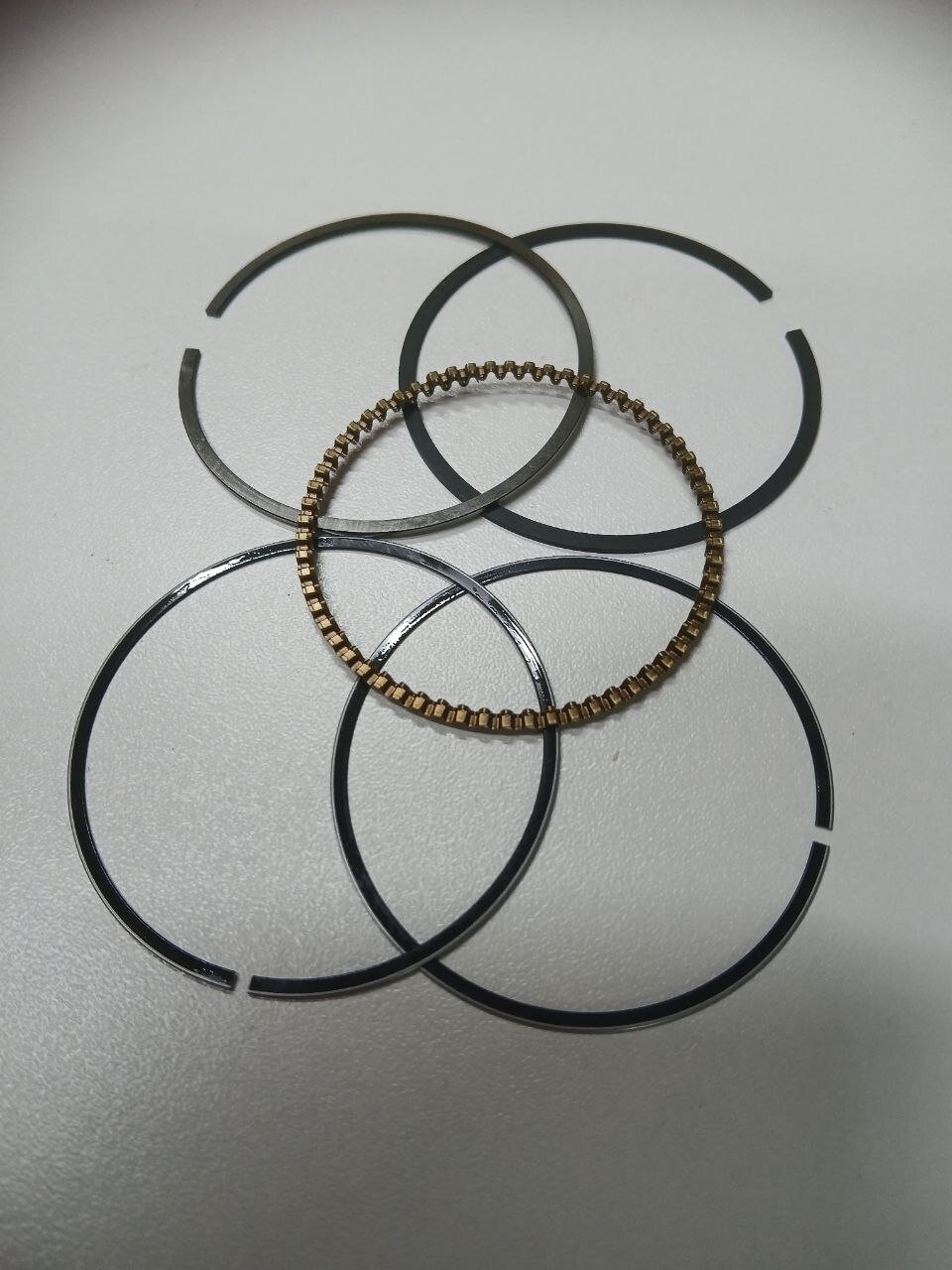 Кольца поршневые питбайки 56мм 156FMJ/YX140/TTR150 (компл)