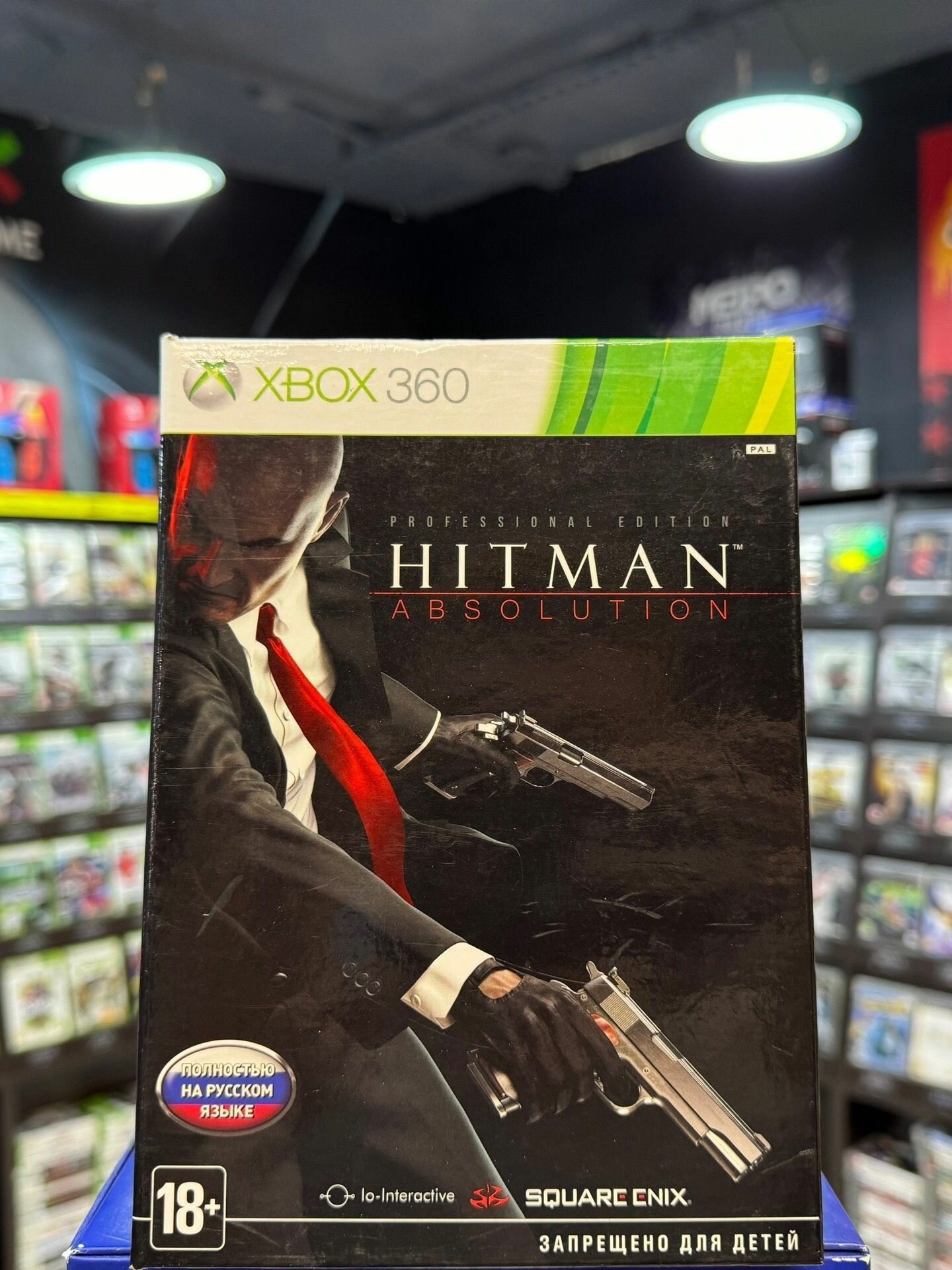Игра Hitman Absolution Professional Edition (Xbox 360) (Box)