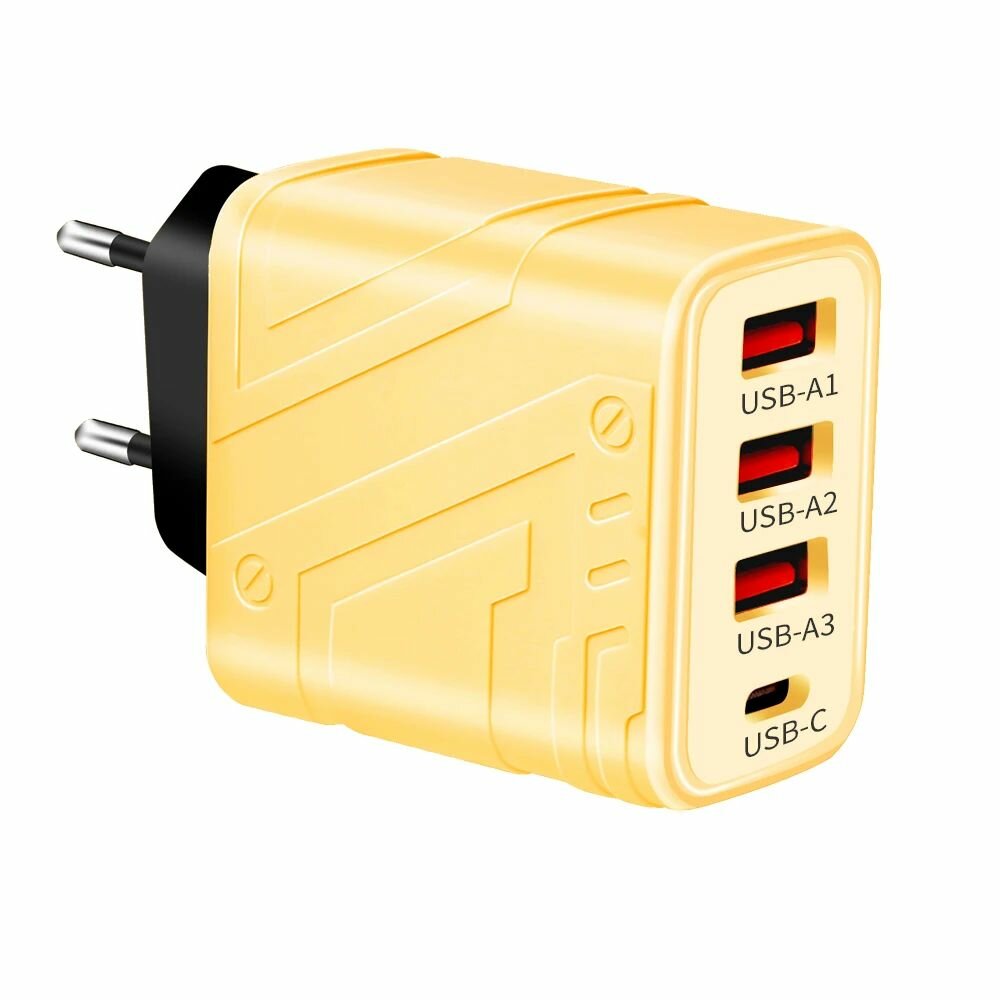 Henruisi 40 Вт Быстрое зарядное устройство PD Блок питания USB Type C Высокоскоростной настенный адаптер для быстрой зарядки .