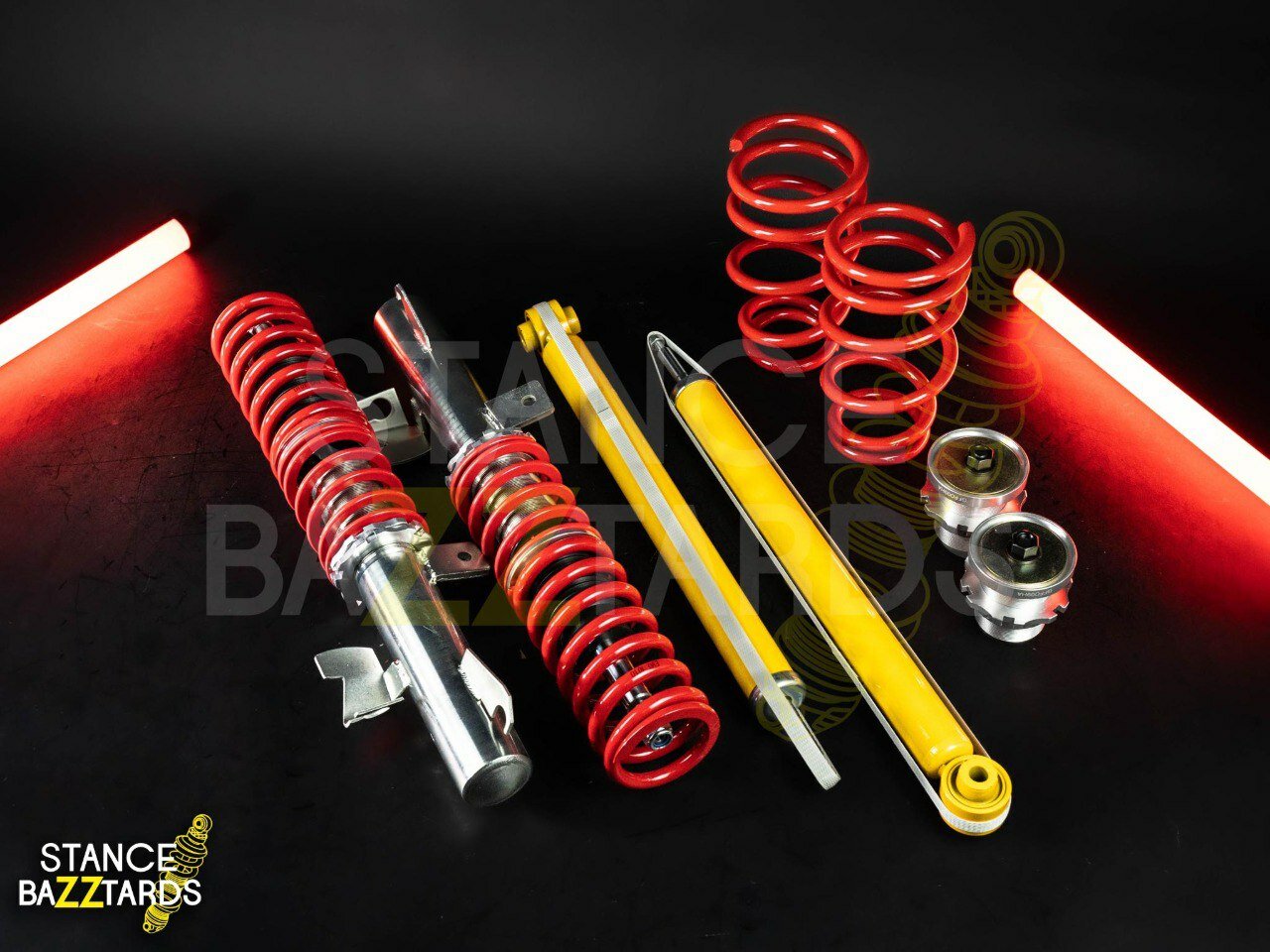 Комплект винтовой подвески койловеров TA Technix EVOGWFO02 Volvo C30 M (только передний привод), 2006- , с регулировками высоты