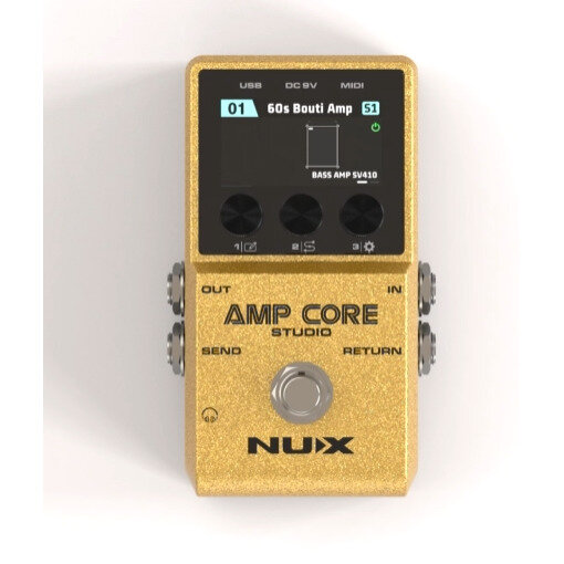 Педаль эффектов NUX NCA-1 Amp Core Studio