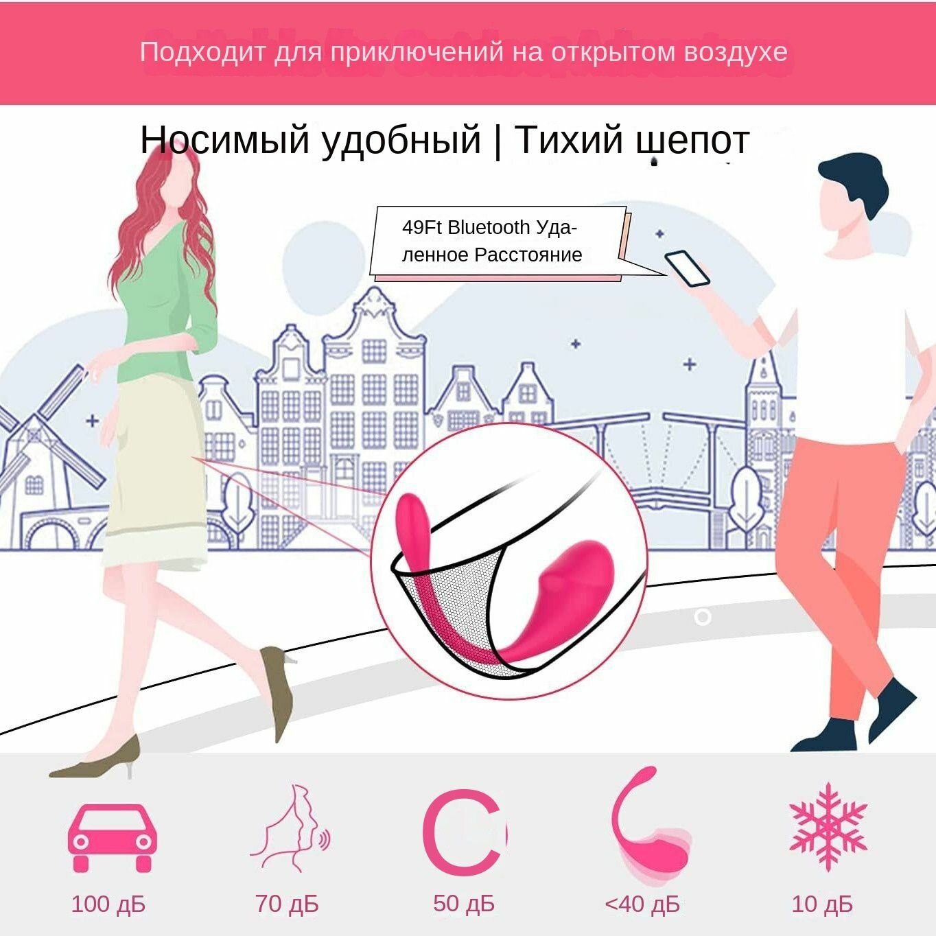 Женский вибратор с дистанционным управлением: 20 см
