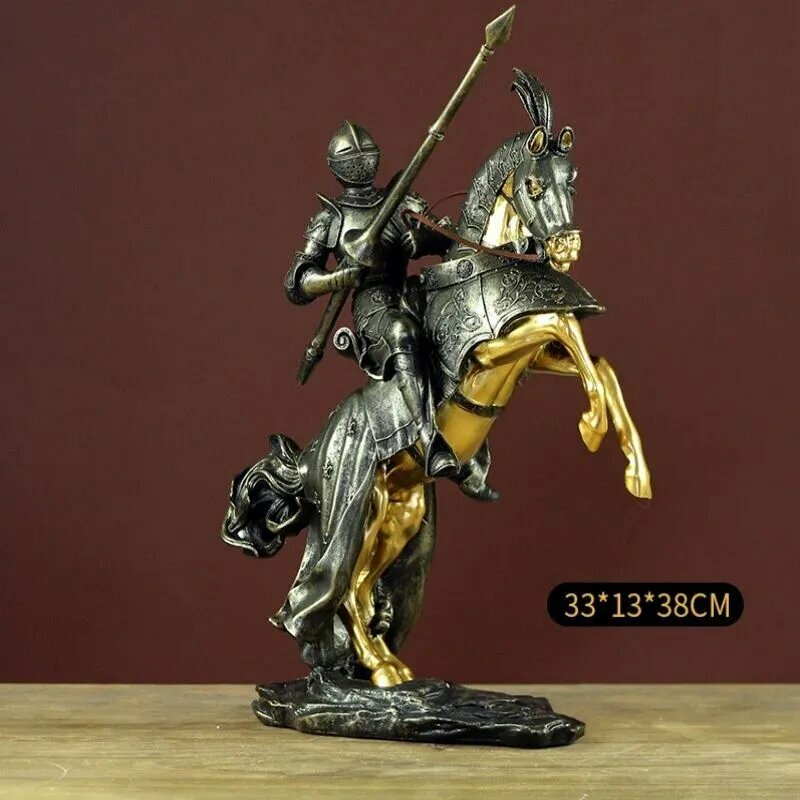 Фигура декоративная "Рыцарь Благородный" 33*18*38cm