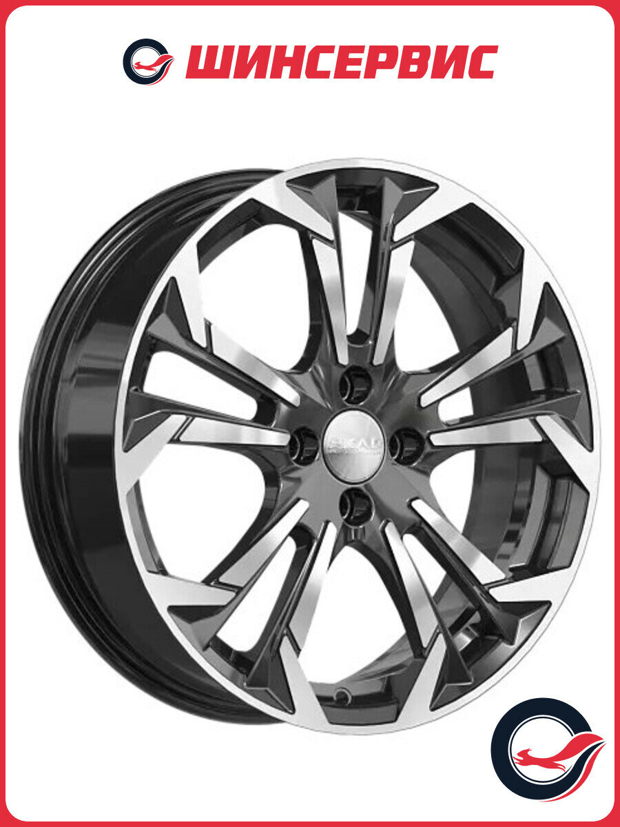 Литой колесный диск Скад Дунай R17x7.0J 4x100 ET45 ЦО60.1 для автомобиля