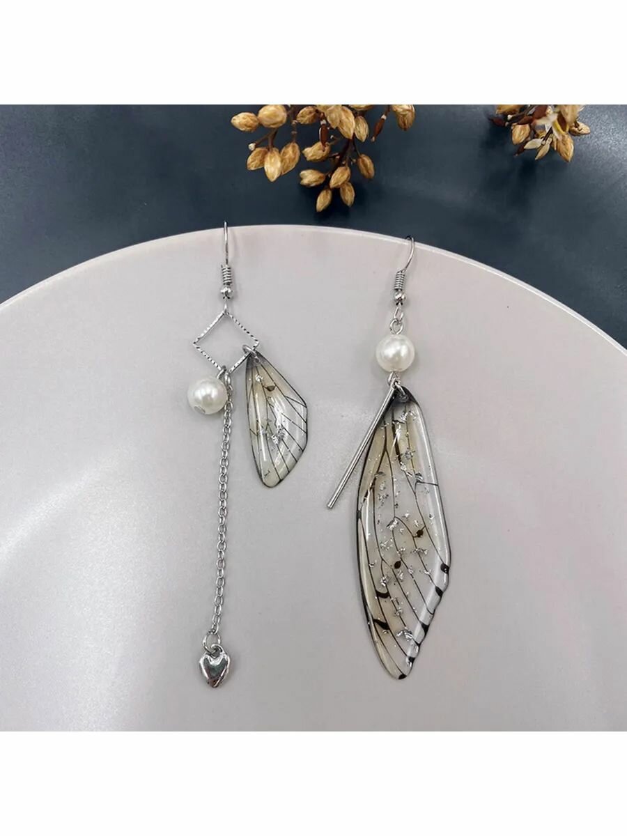 Серьги, искусственный камень