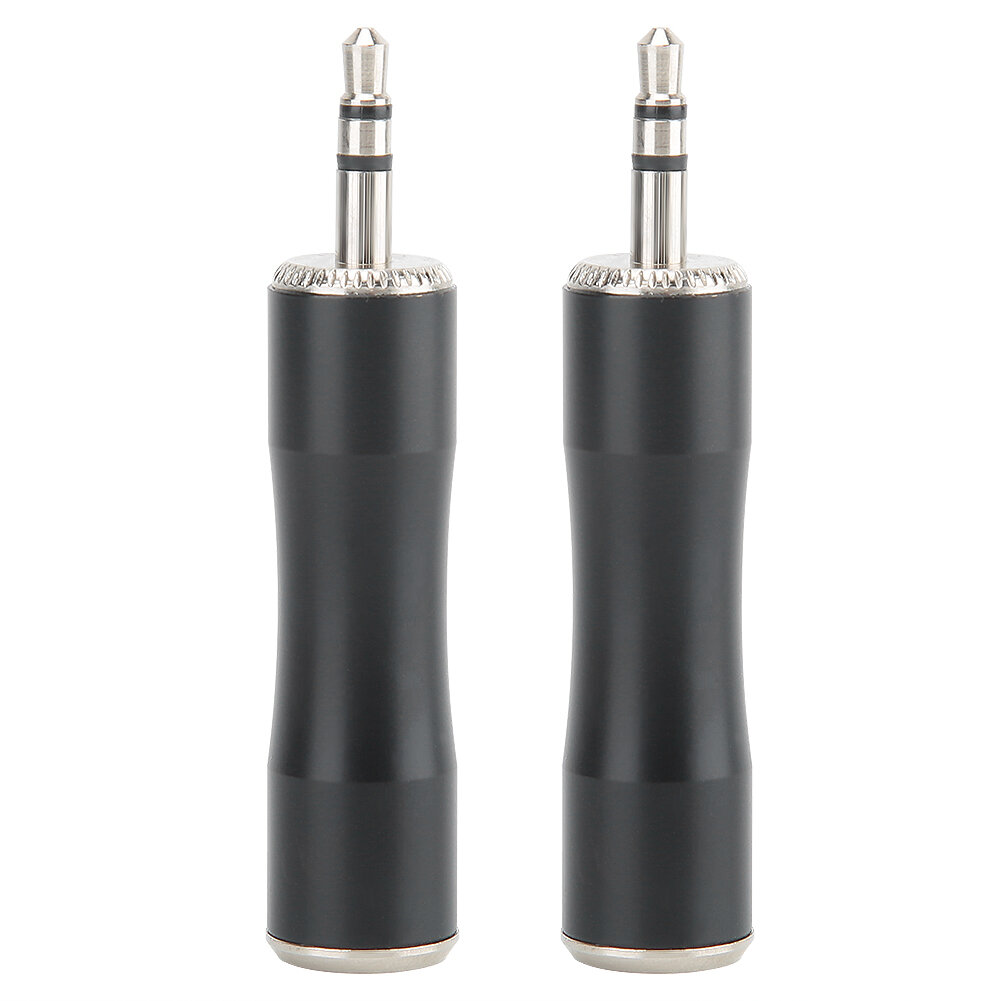 Адаптер 3.5 мм jack -> Mini XLR 3pin, позолоченный, 2 шт.