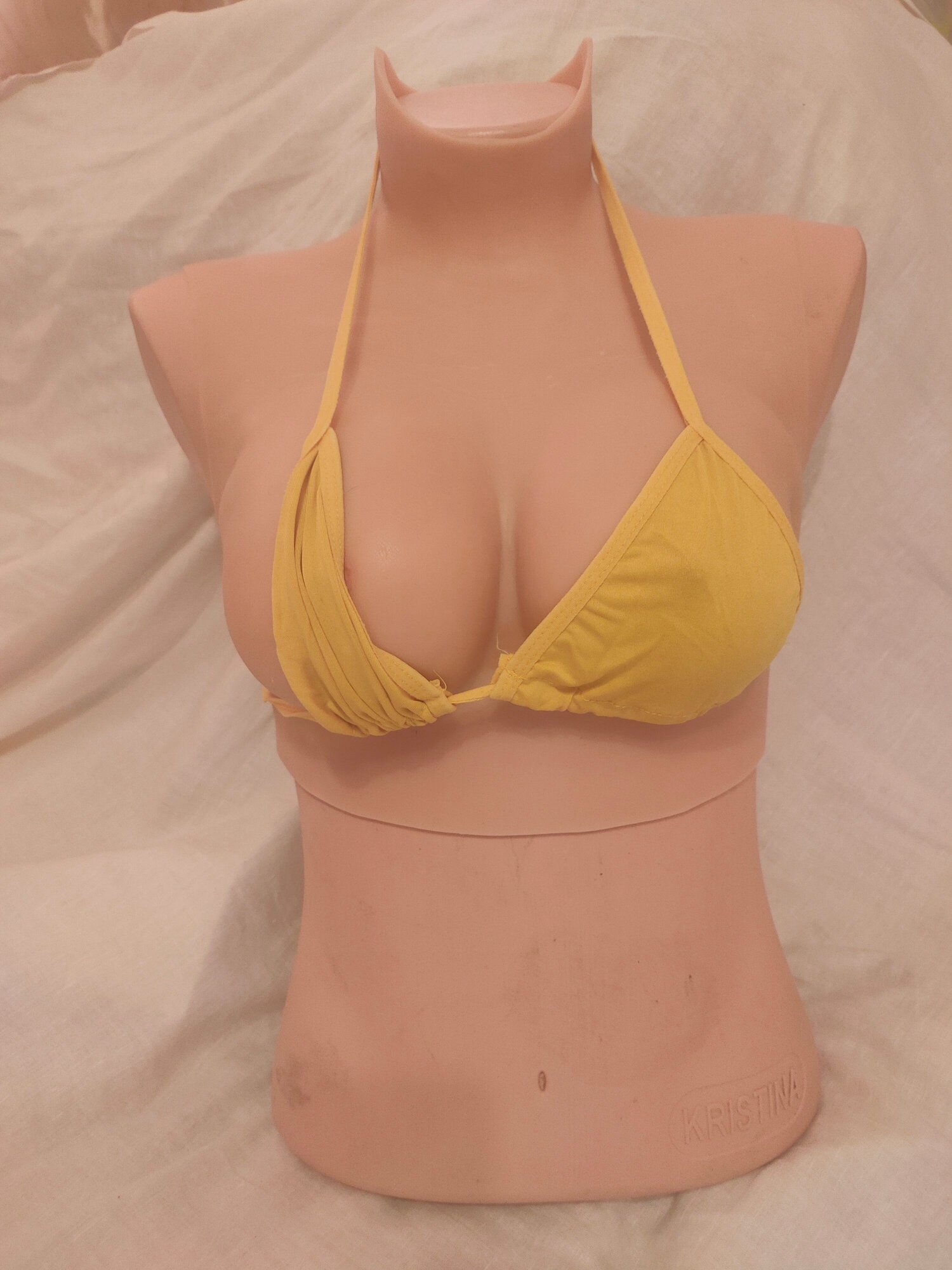 Грудь накладная силиконовая. 2(B) размер