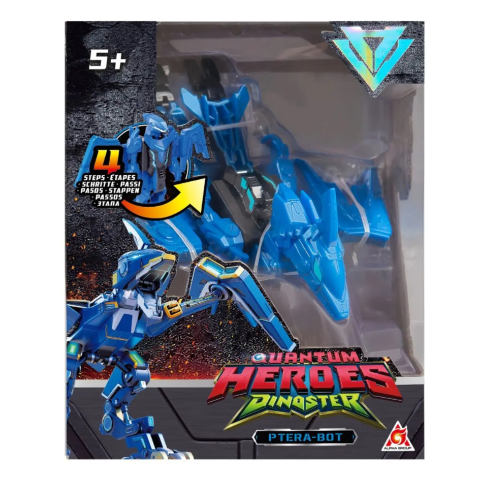 Диностер. Дино-бот трансформер Джей Мин Dinoster 42142