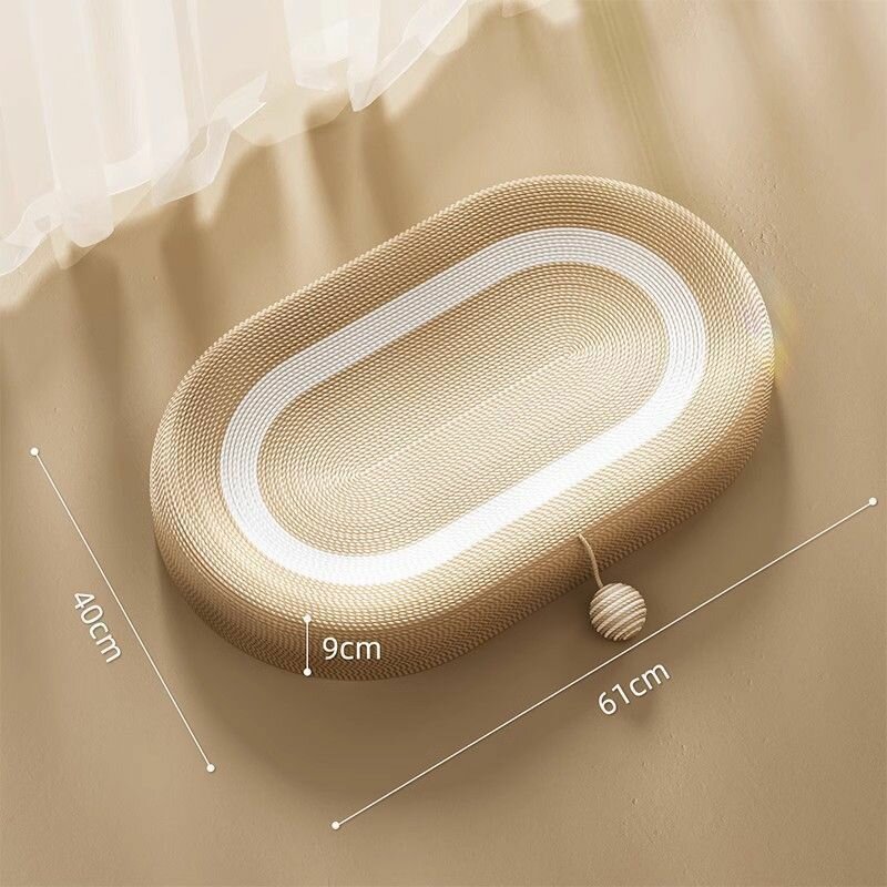 Доска для кошачьих когтеточек, овальные когтеточки для кошек, игрушечная мебель для домашних животных -lj