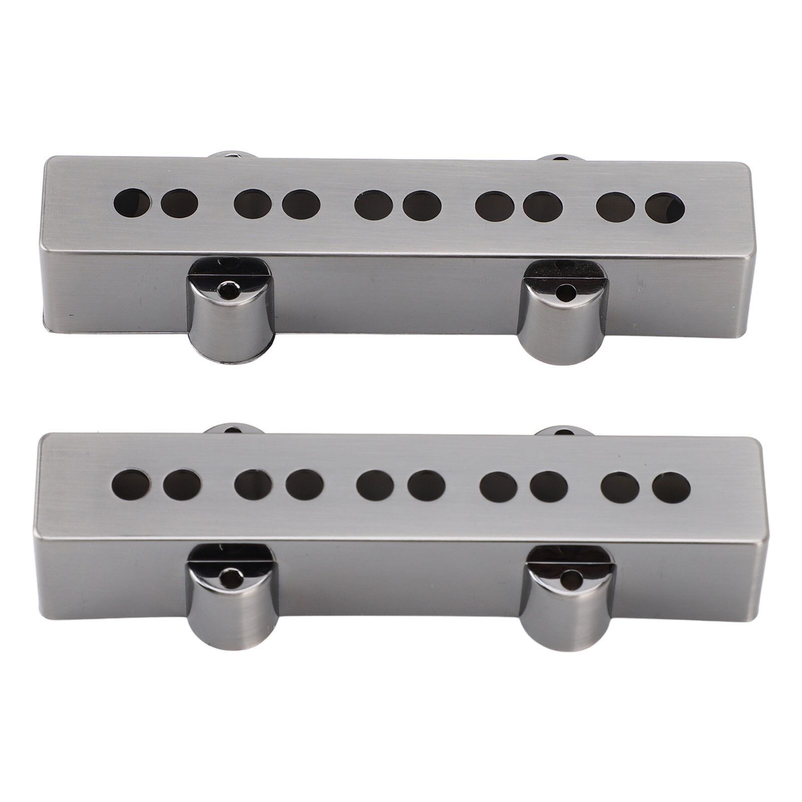 1 пара чехлов для звукоснимателей для бас-гитары, сменные аксессуары для 5-струнной электробас-гитары, пластик с хромовым покрытием
