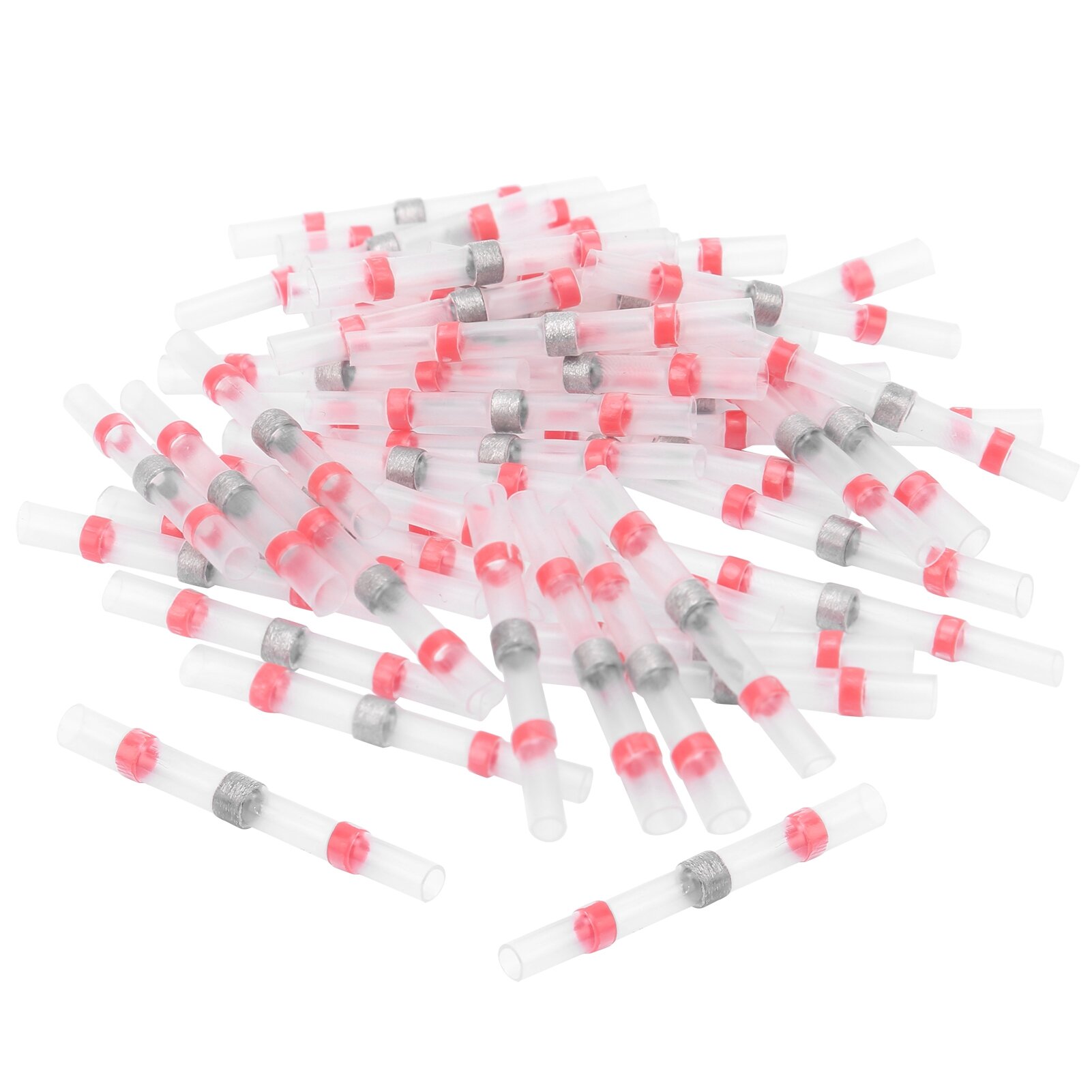 50 шт. SSTS21 Водонепроницаемые термоусадочные соединители для проводов с пайкой
