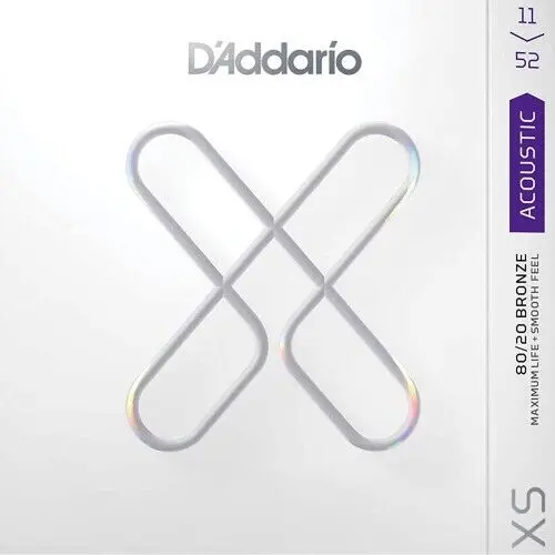 Струны для акустической гитары D'ADDARIO XSABR1152 XS 11-52