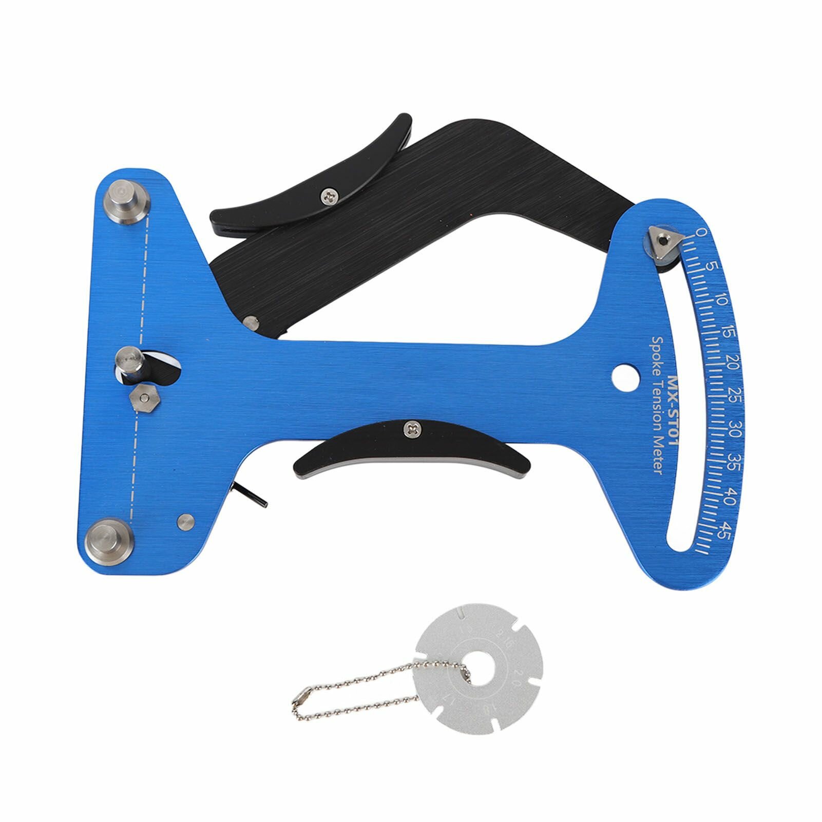 Измеритель натяжения велосипедных спиц, регулируемая точная шкала, прибор для проверки спиц колес из алюминиевого сплава для калибровки обода велосипеда