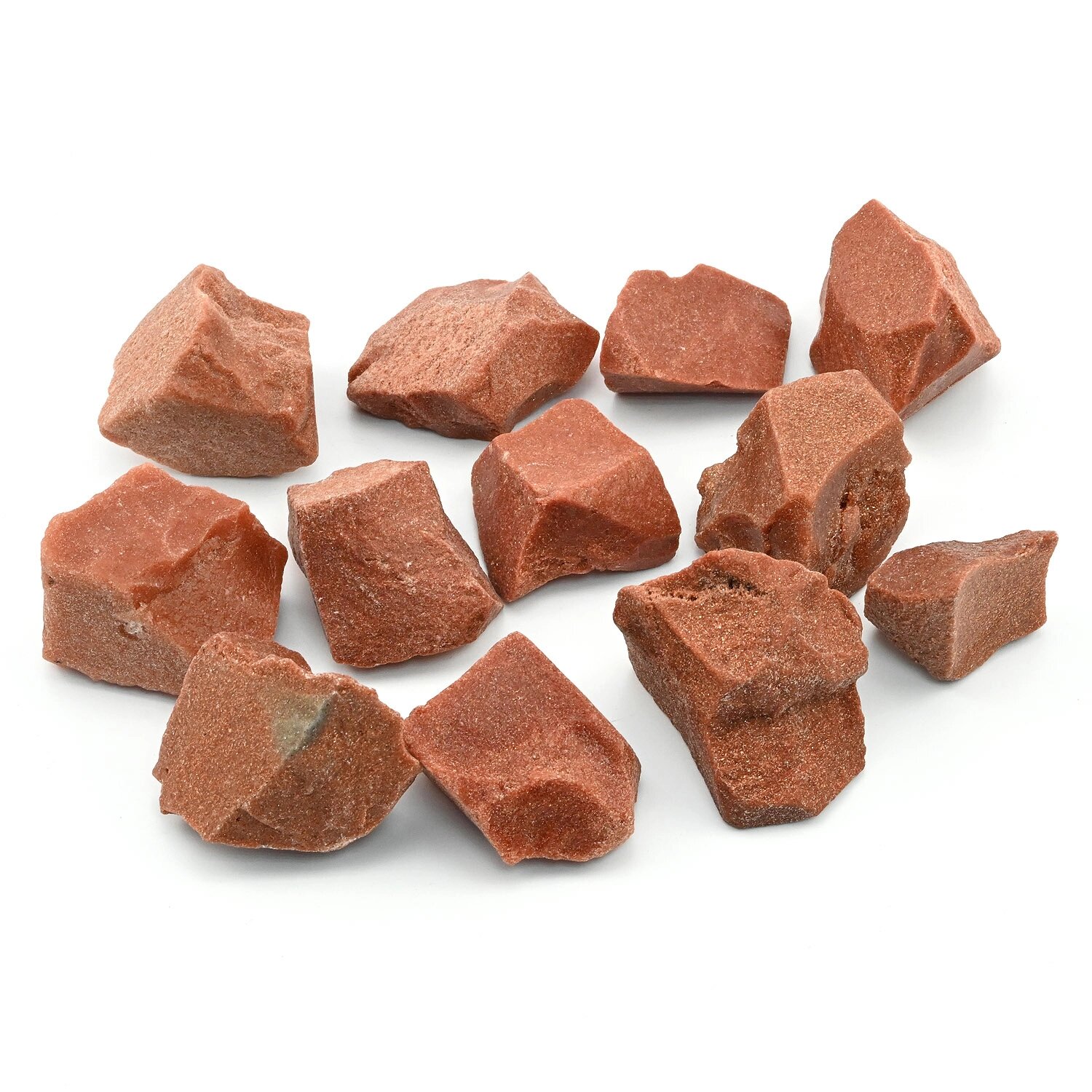 Авантюрин необработанные галтовка фракция 20-40мм, упаковка 500г .