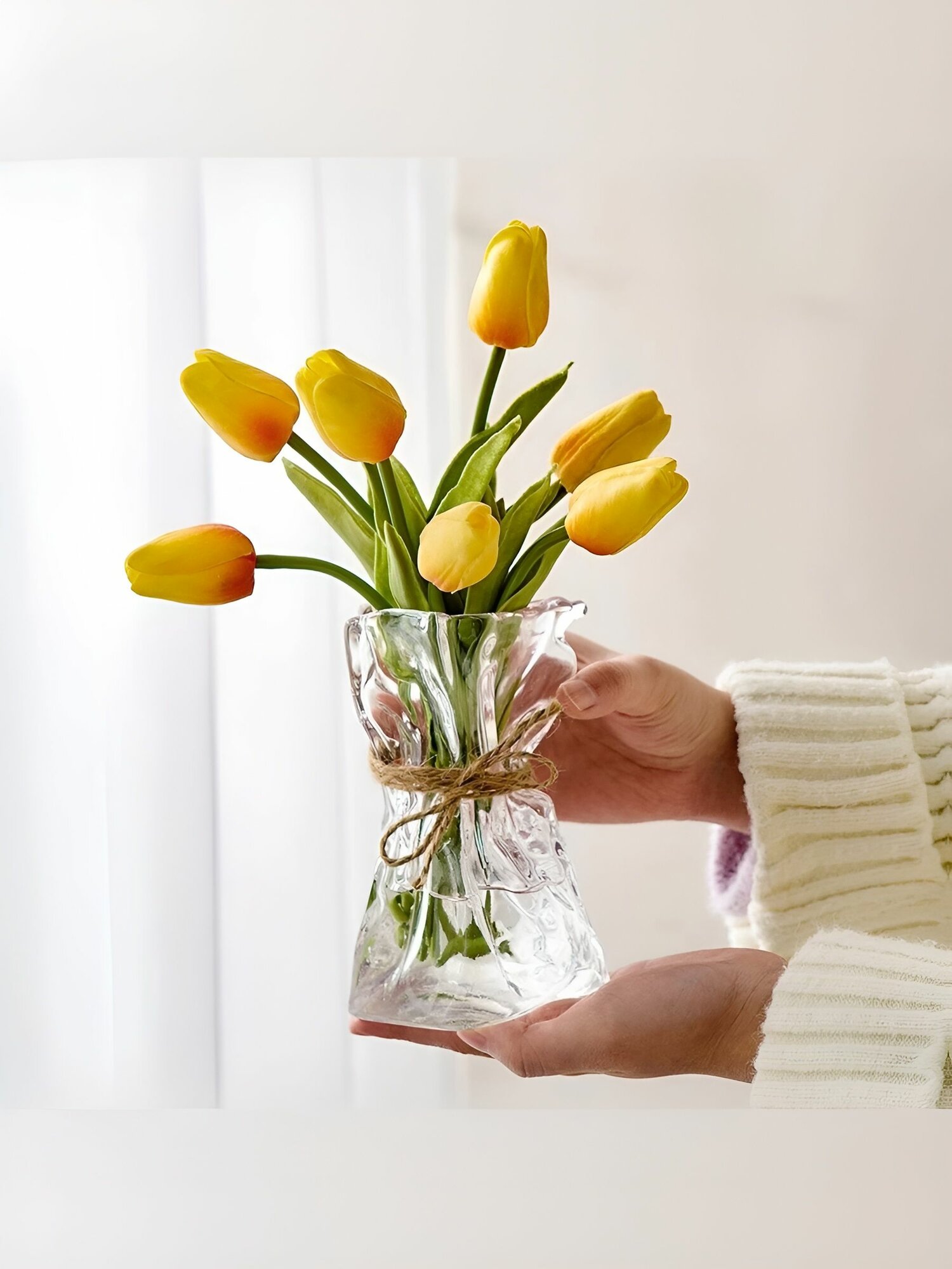 Ваза стеклянная