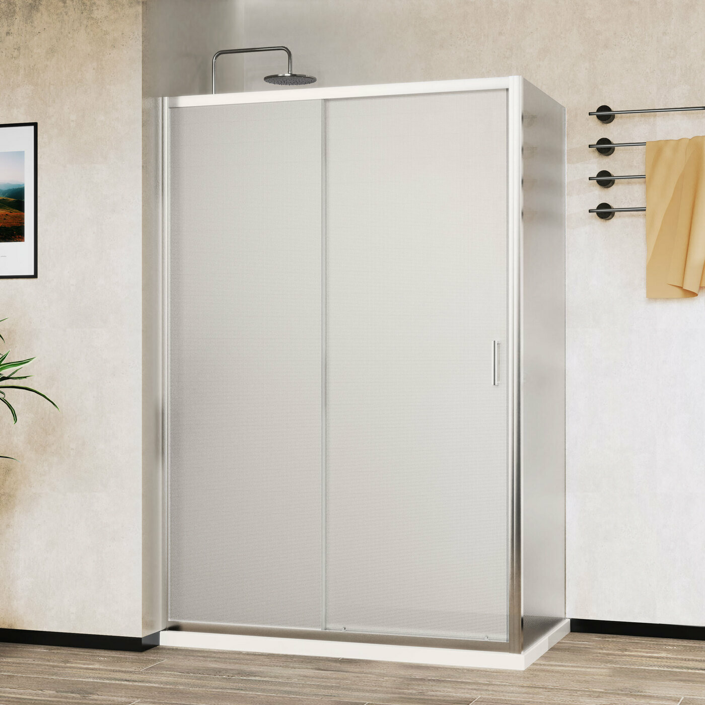 Душевой уголок Vincea City 120х120 VSR-5CT9012MT