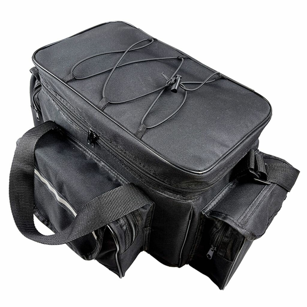 Сумка, рюкзак для рыбалки, охоты, Сумка через плечо для рыбалки - черного цвета