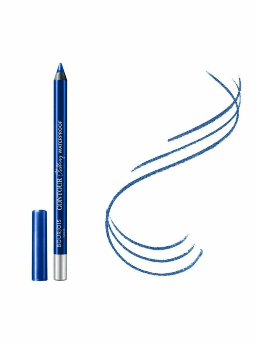 Bourjois карандаш для глаз contour clubbing waterproof pencil 46 bleu neon 1,2 г