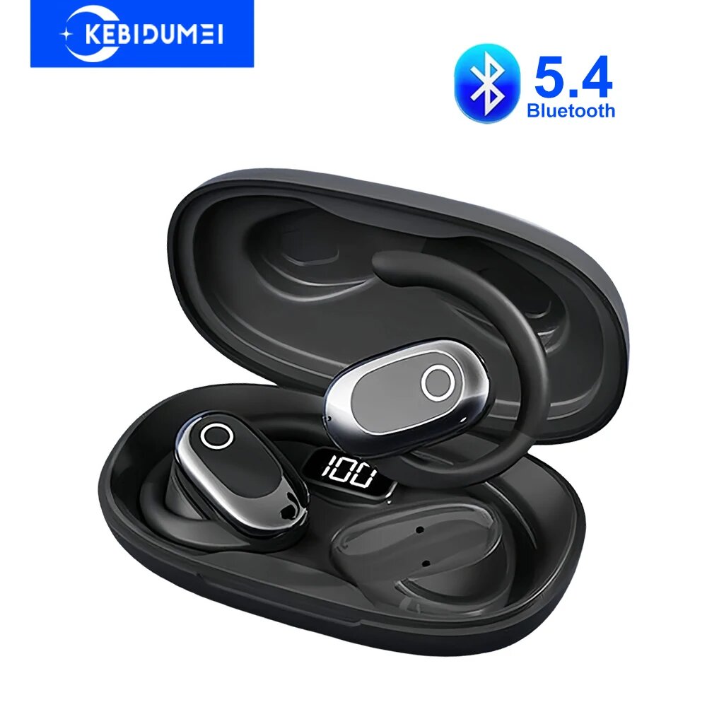 Наушники беспроводные Gt526y, с микрофоном и шумоподавлением, черные