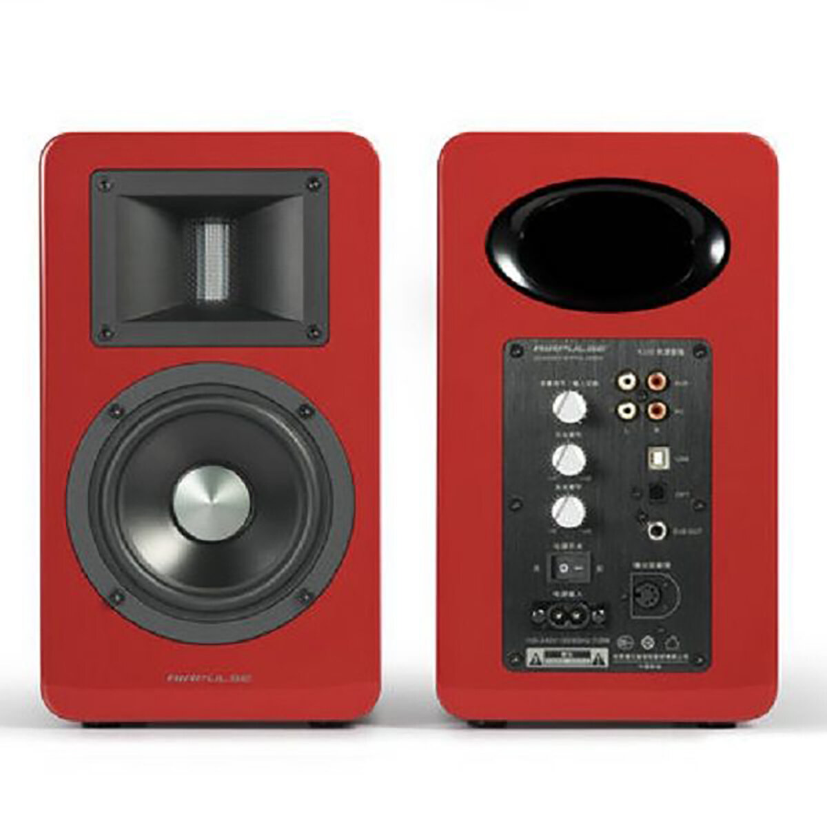 Edifier Акустическая система Bluetooth Edifier A100 Black 2.0 RMS 100Вт 52Гц-40кГц BT Пульт красный