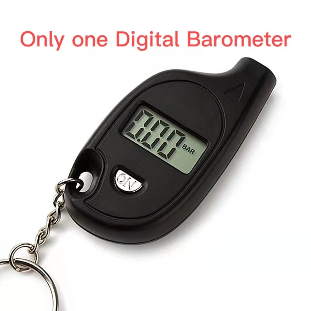 Беспроводная система контроля давления в шинах с 4 внешними датчиками Digital barometer