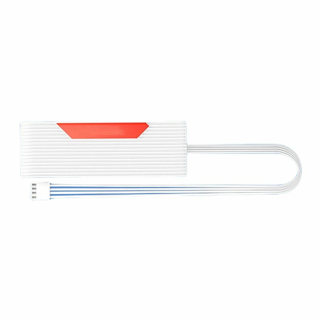 Компьютерные кабели,4PIN разветвитель на пять для CPU вентиляторов - белый