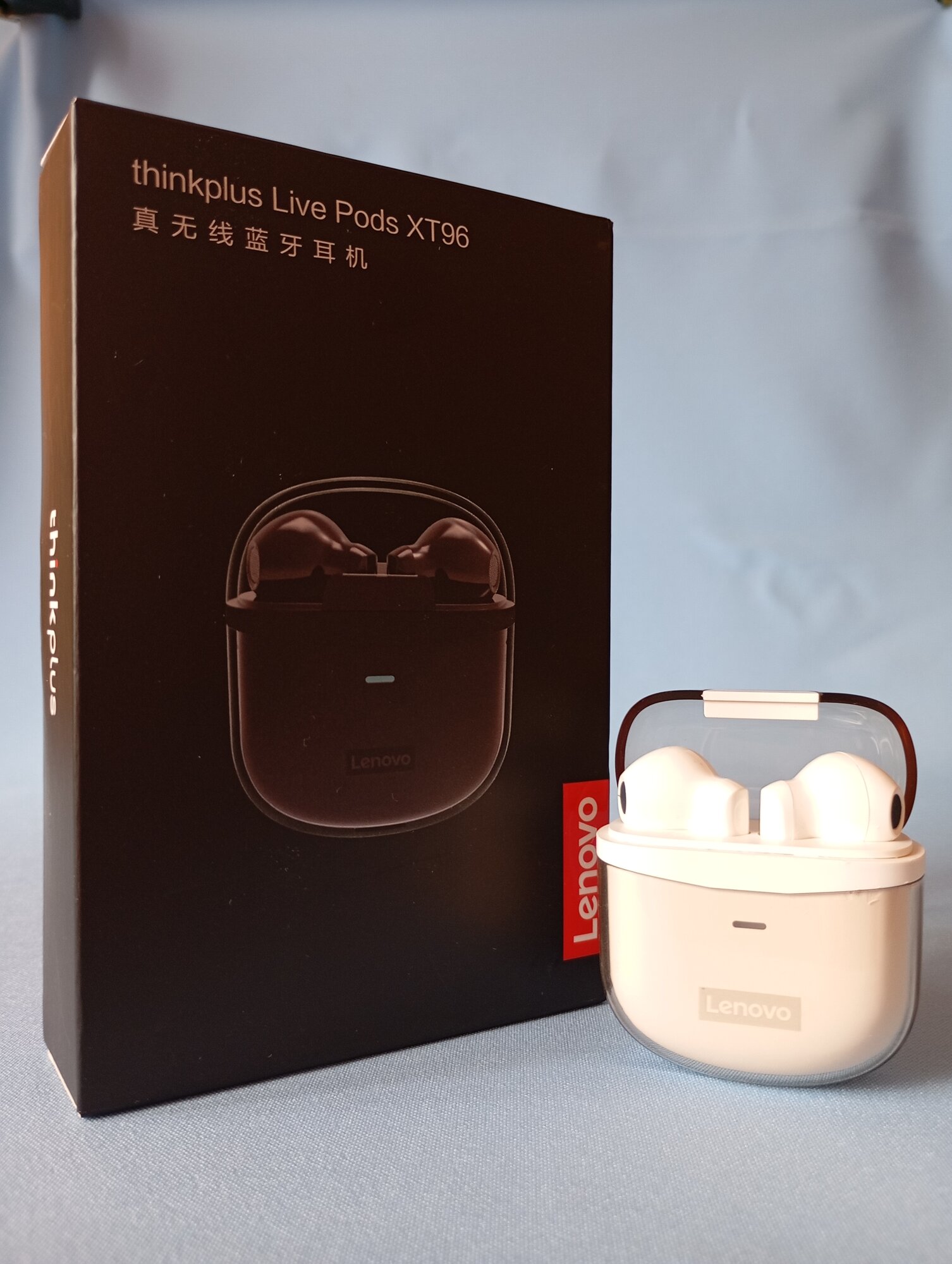 Беспроводные наушники Lenovo Thinkplus Live Pods XT96 белые