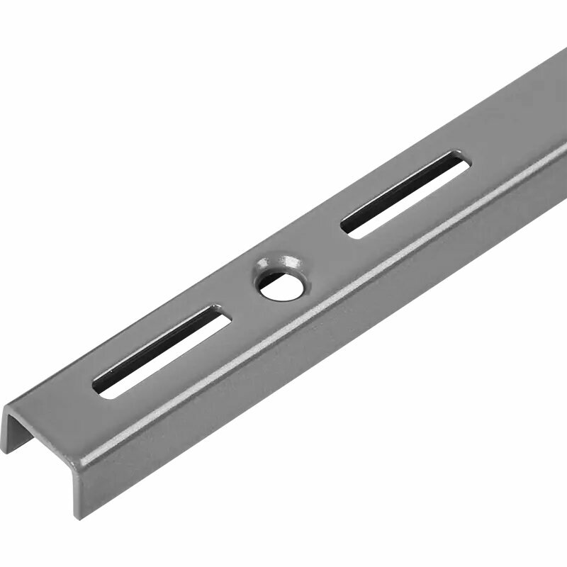 Направляющая однорядная Spaceo 200 см цвет серый