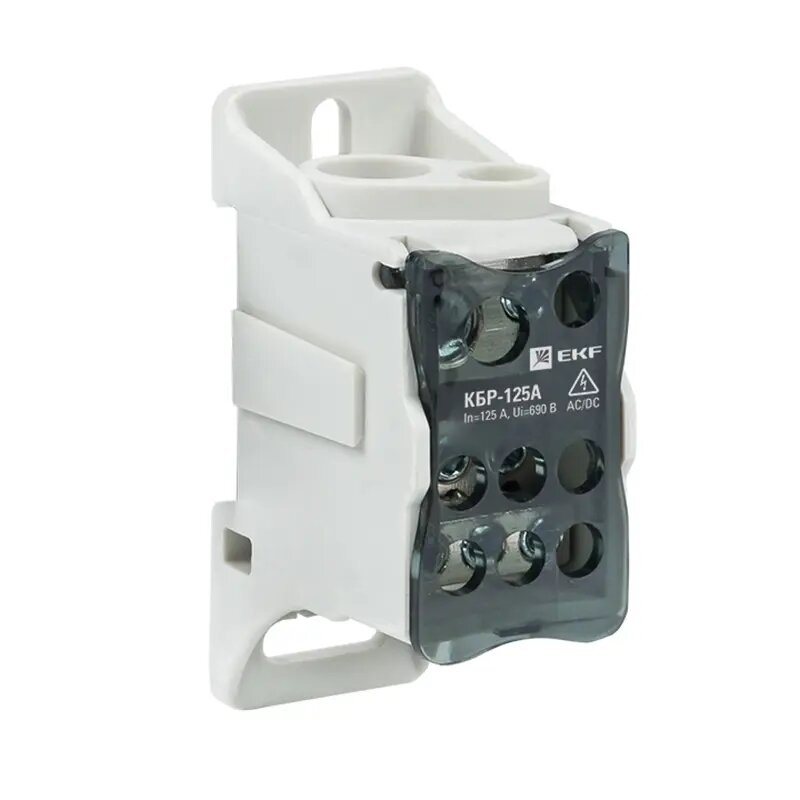 Блок распределительный КБР на DIN-рейку EKF 125 А
