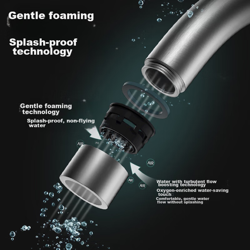 KEGOO wall-mounted kitchen faucet rotatable single cold bathroom balcony laundry pool sink faucet K220803