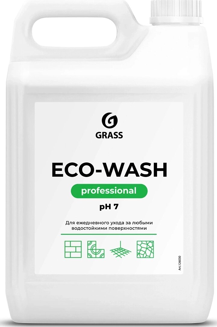 Универсальное низкопенное моющее средство Grass "Eco-Wash" 5 кг
