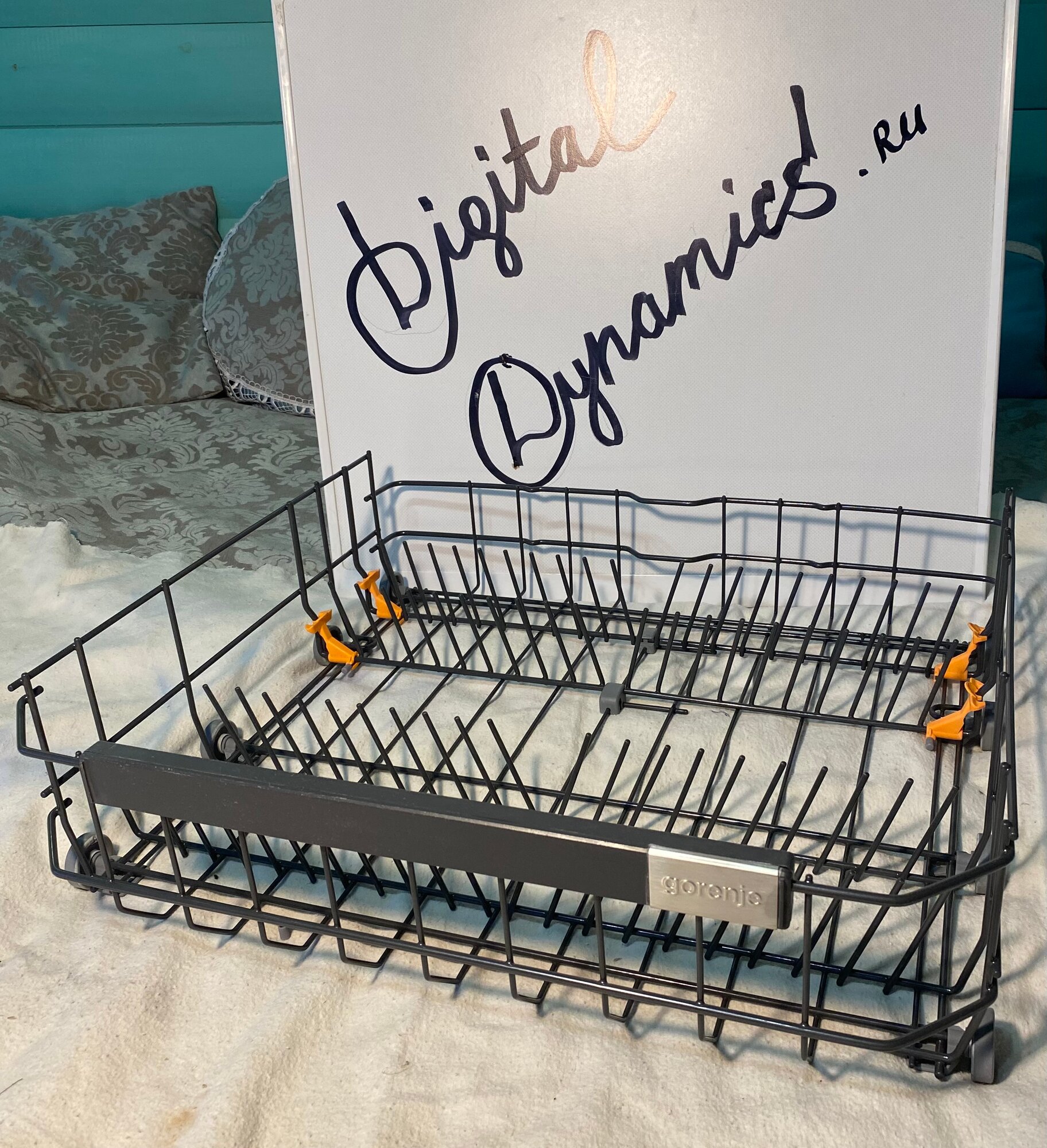 Нижняя корзина для посудомоечной машины Gorenje (Горенье), Asko (аско) для пмм шириной 60 см