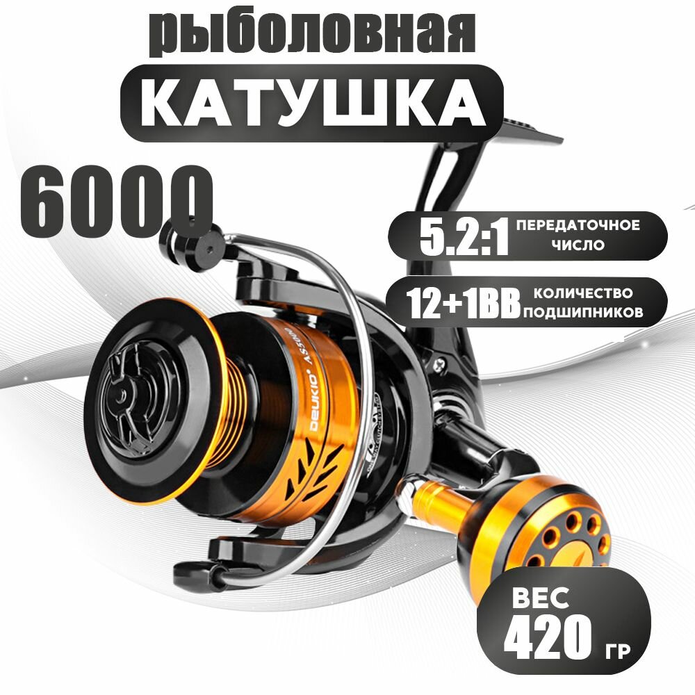 Катушка для спиннинга рыболовные товары 2000-7000 AS катушка рыболовная Товары для рыбалки