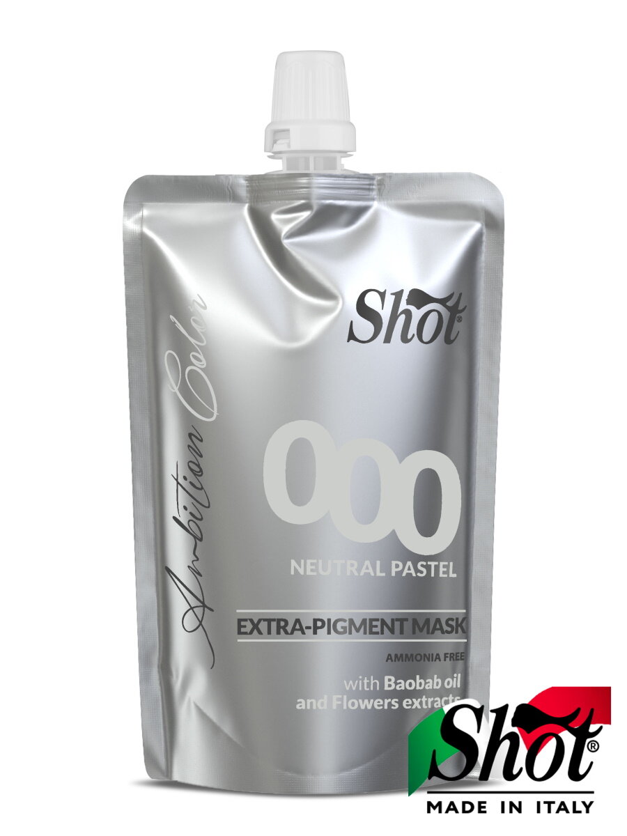 Пигмент-маска прямого действия SHOT 000 нейтральный корректор 400 мл
