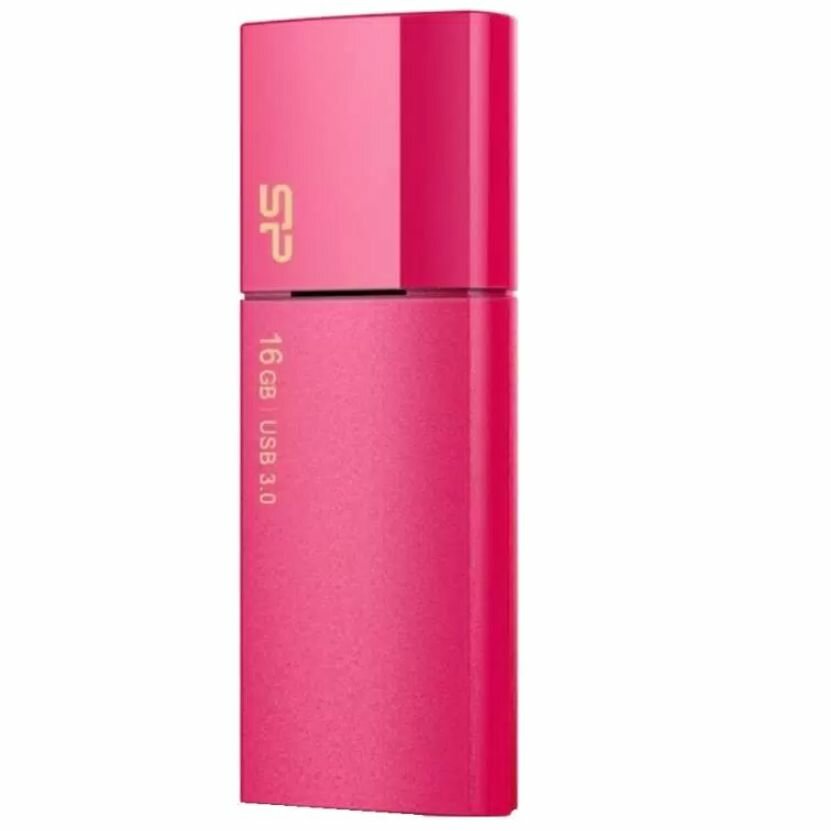 Память USB Flash 16 ГБ Silicon Power Blaze B05 (SP016GBUF3B05V1H) - колпачок, пластик, USB 3.1, чтение - 80 Мб/с